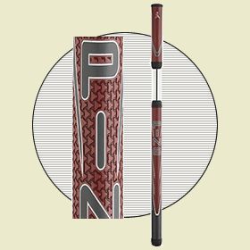 Ping AVS Red/Grey 2 Piece Putter Grip | PingPing AVS Red/Grey 2 Piece ...